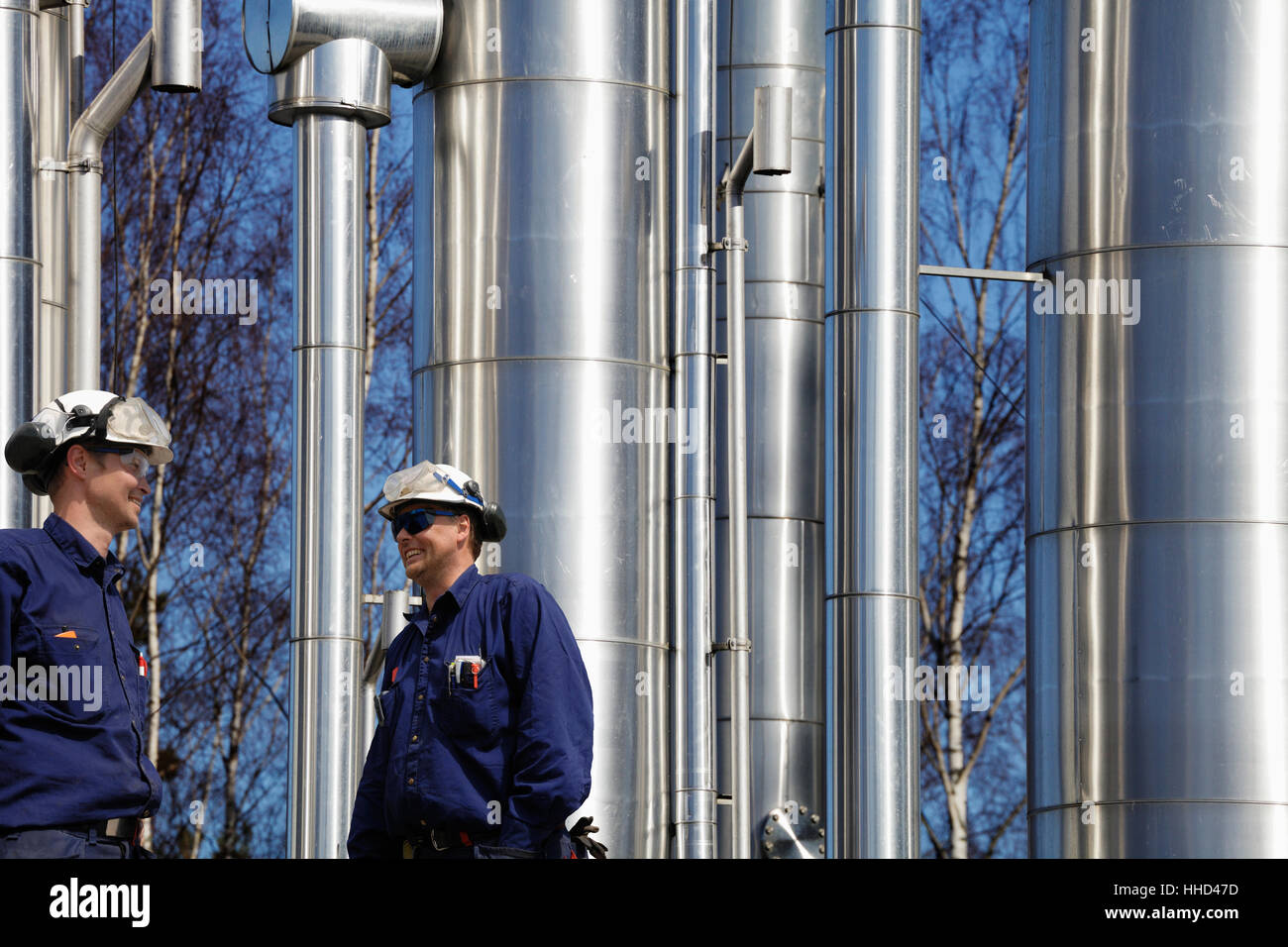 Poisonous gas factory worker hi-res stock photography and images - Alamy