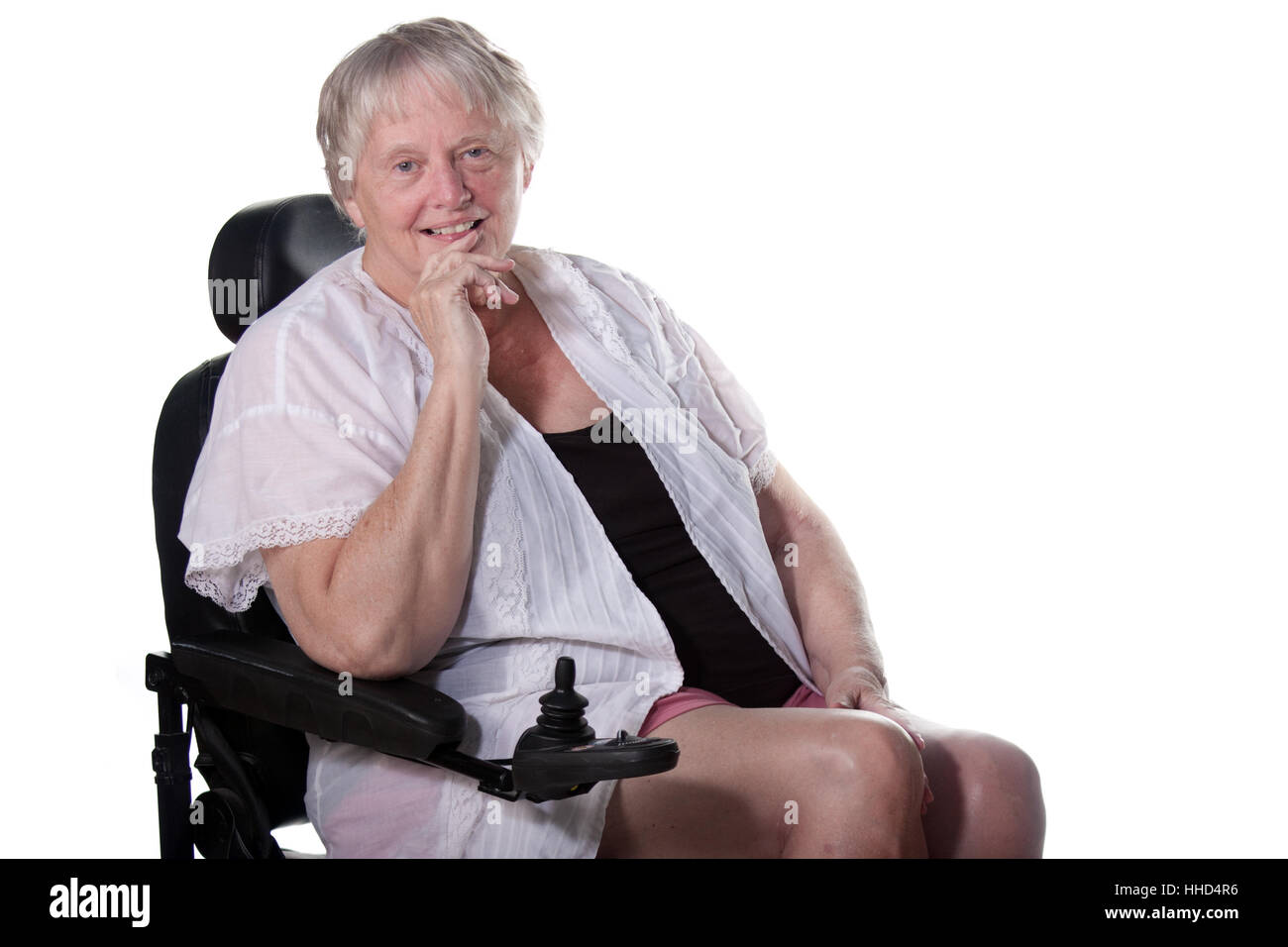 woman, armchair, wheelchair, laugh, laughs, laughing, twit, giggle ...