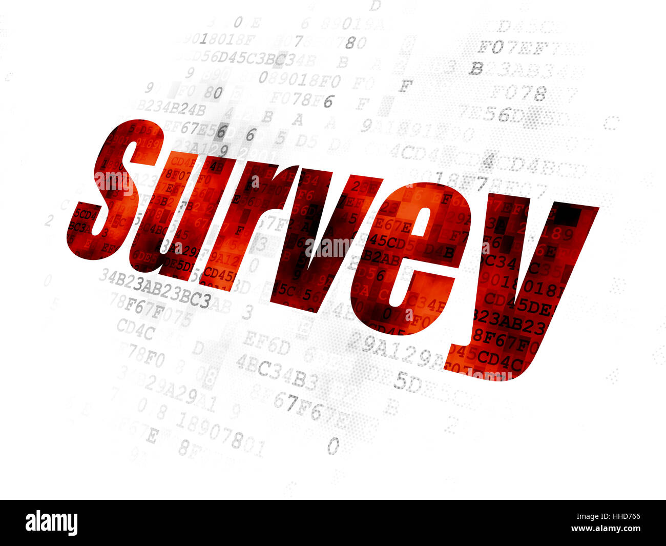 Science concept: Survey on Digital background Stock Photo - Alamy