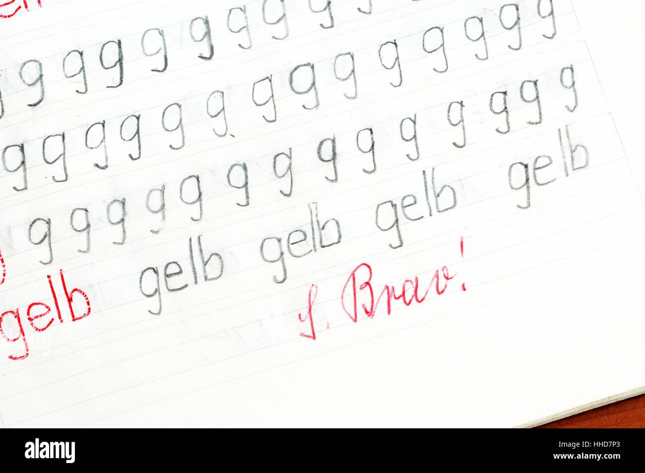 German letter handwriting hi-res stock photography and images - Alamy