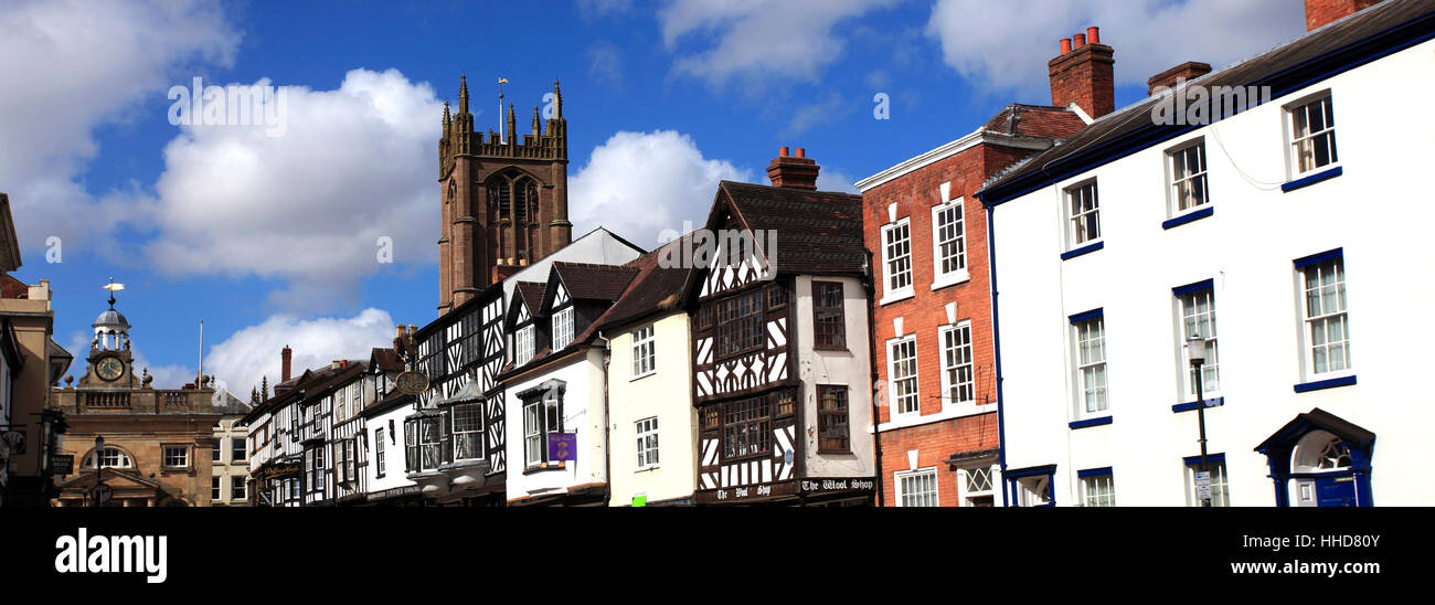 Ludlow town centre hi-res stock photography and images - Alamy