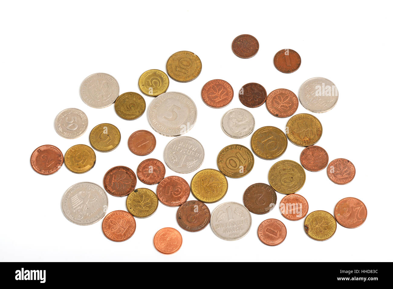 Deutsche mark coin hi-res stock photography and images - Alamy