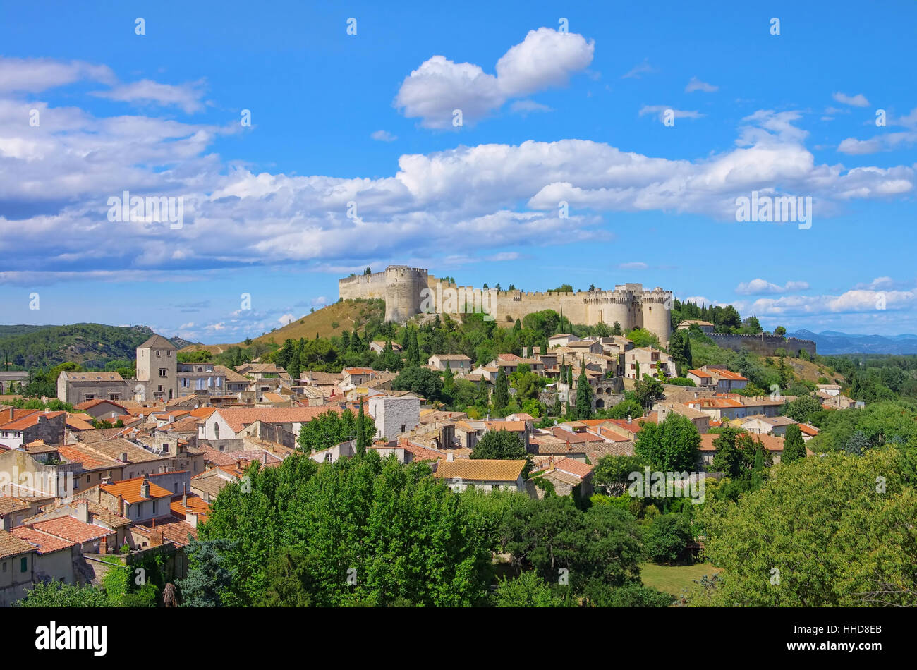 france, blockhouse, Provence, chateau, castle, blue, house, building ...