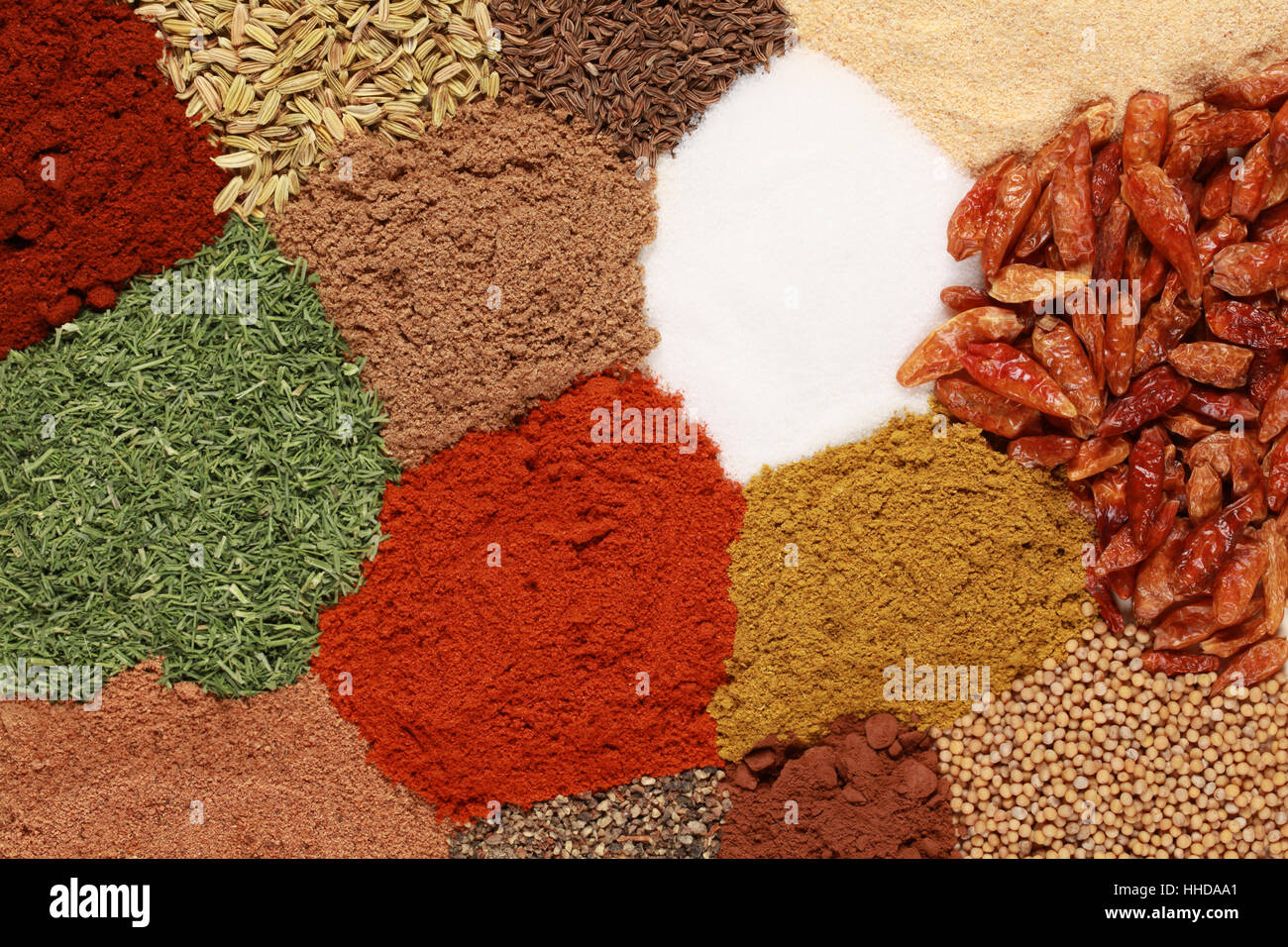 background of spices Stock Photo - Alamy