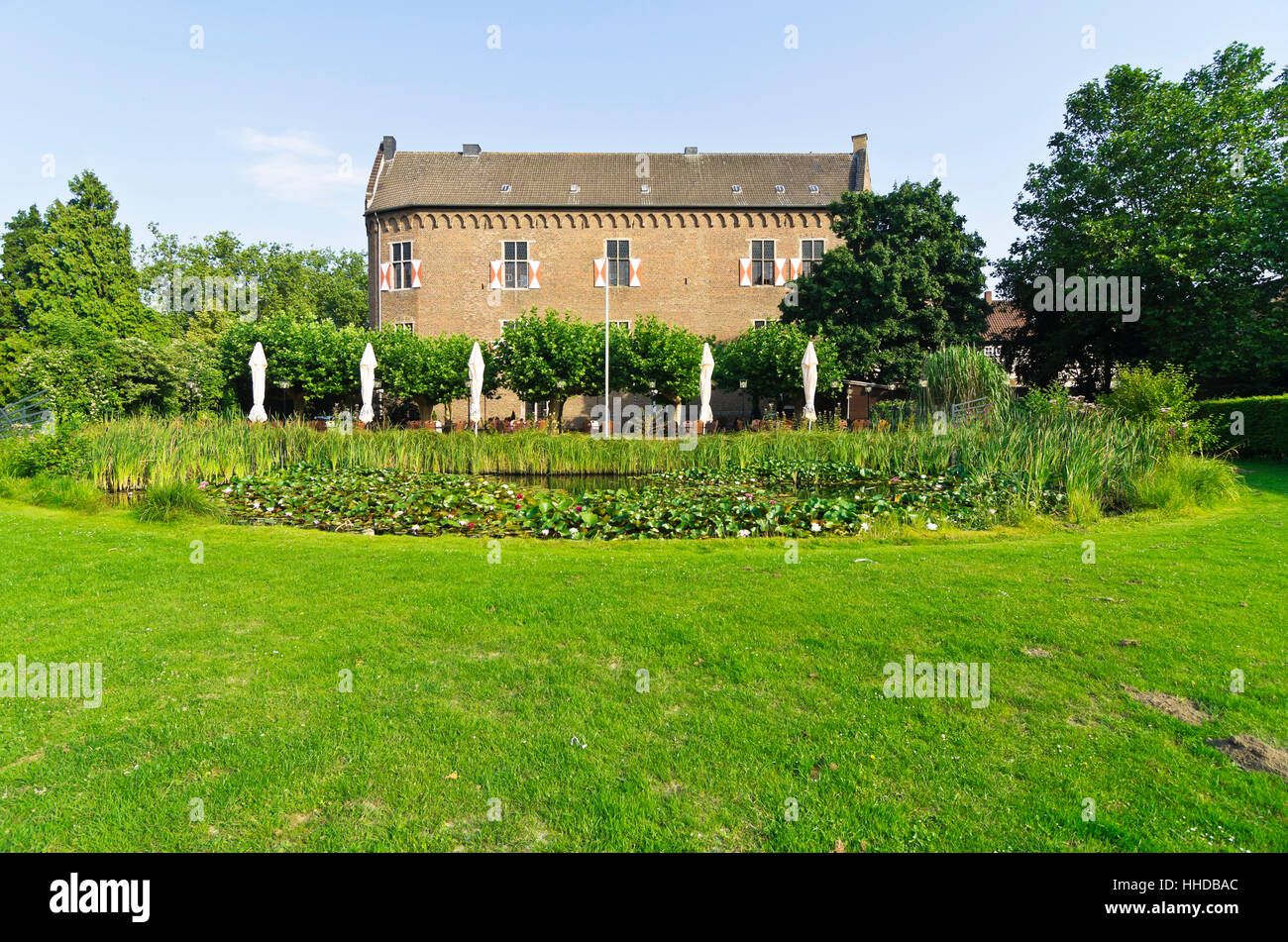the grevenbroich schloss Stock Photo - Alamy