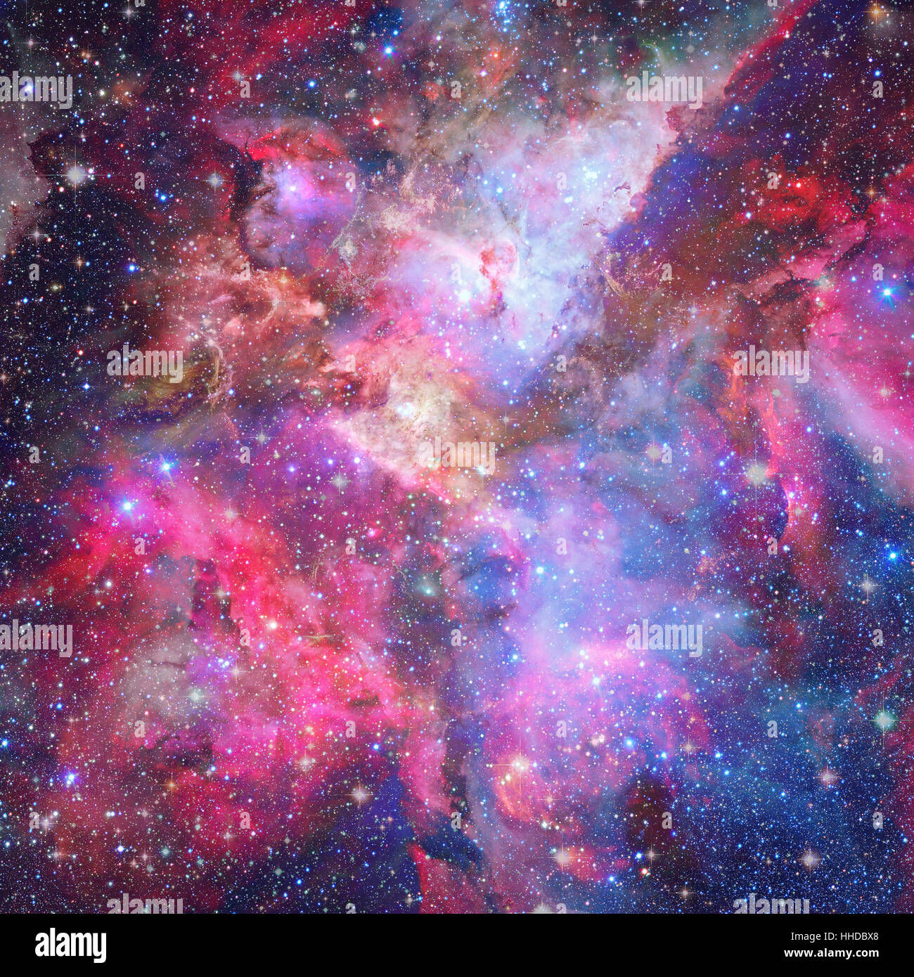 Nebula and galaxies in space. Elements of this image furnished by NASA ...