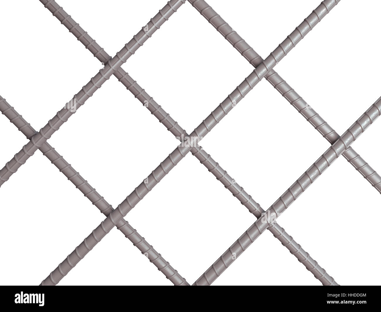 classic metal rebar 3d rendering Stock Photo - Alamy