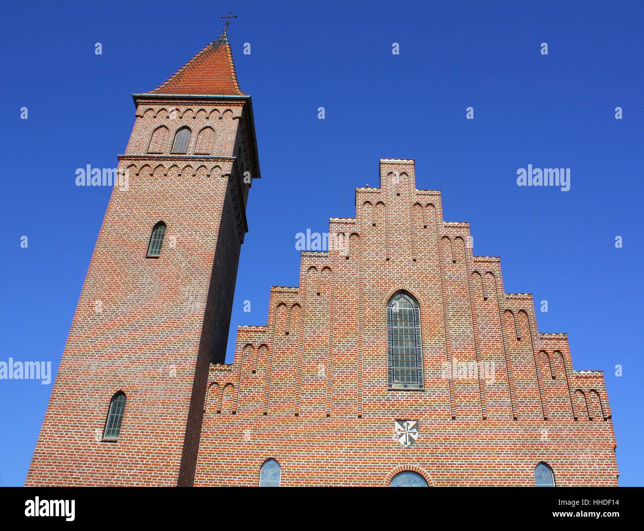 Curch against a blue sky Stock Photo - Alamy