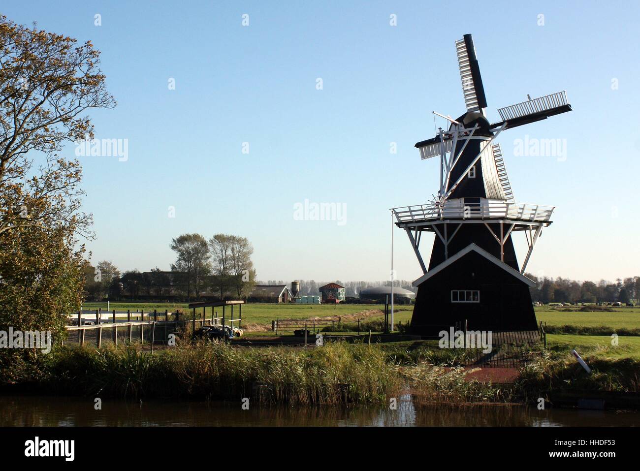 Saw and corn mill.Ten Boer Stock Photo - Alamy