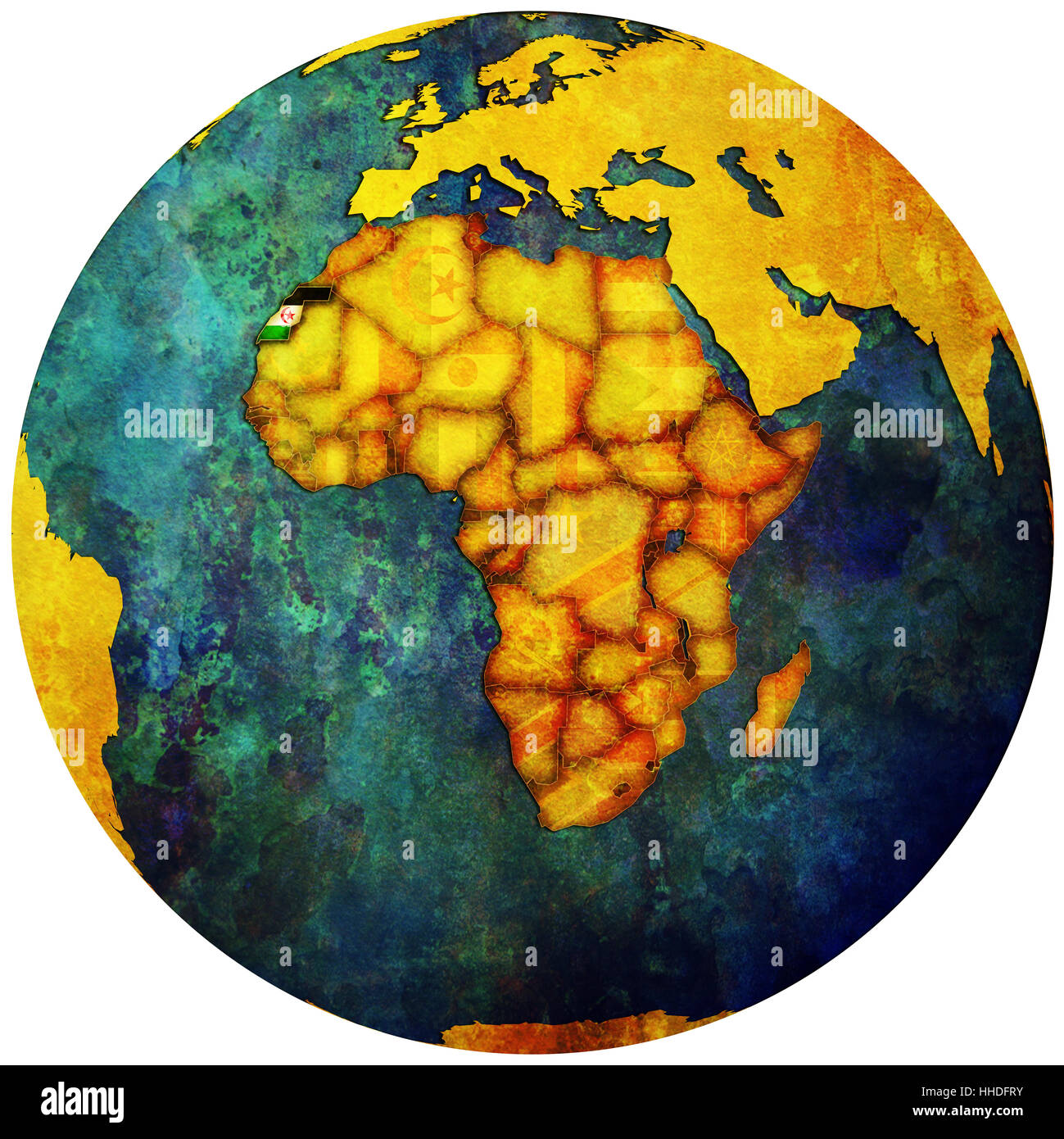 Western hemisphere political map hi-res stock photography and images - Alamy