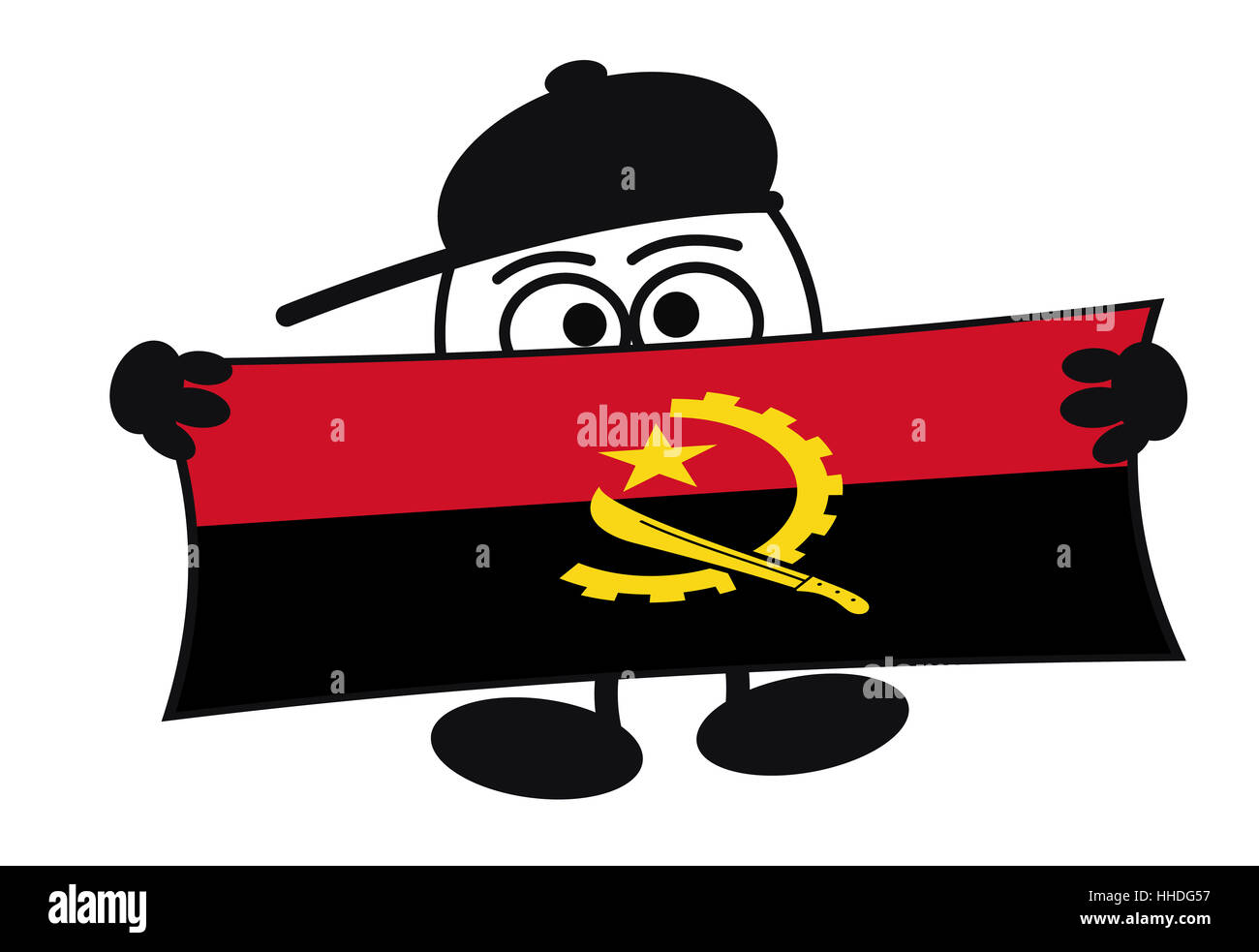 Comic angola comic male masculine hi-res stock photography and images ...