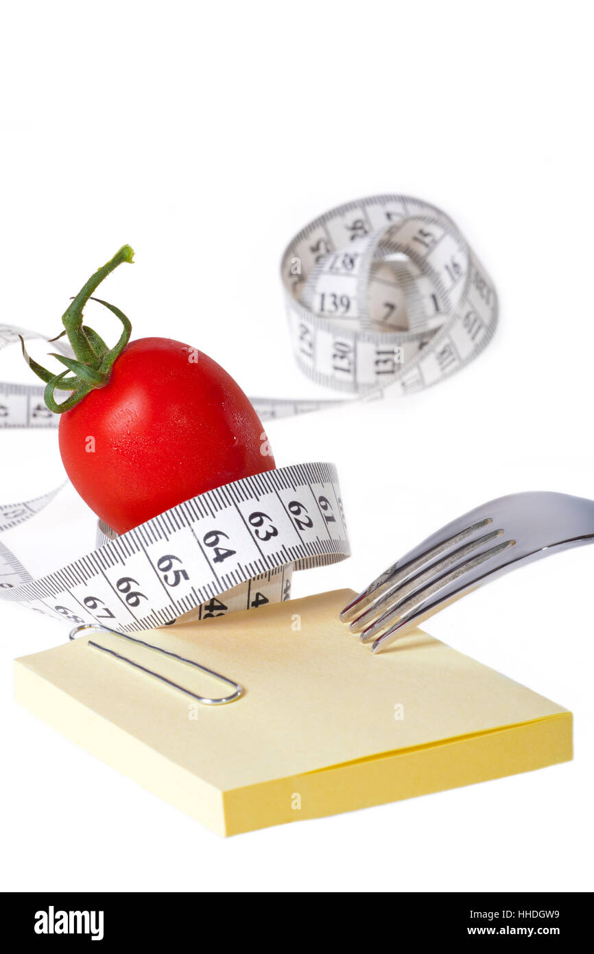 note, memo, vegetable, fork, slim down, lose weight, pictogram, symbol ...