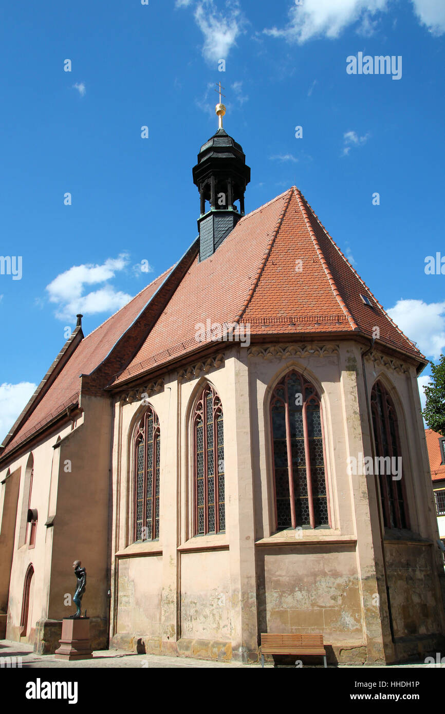 historical, church, saint, gothic, historical, church, bavaria, germany ...