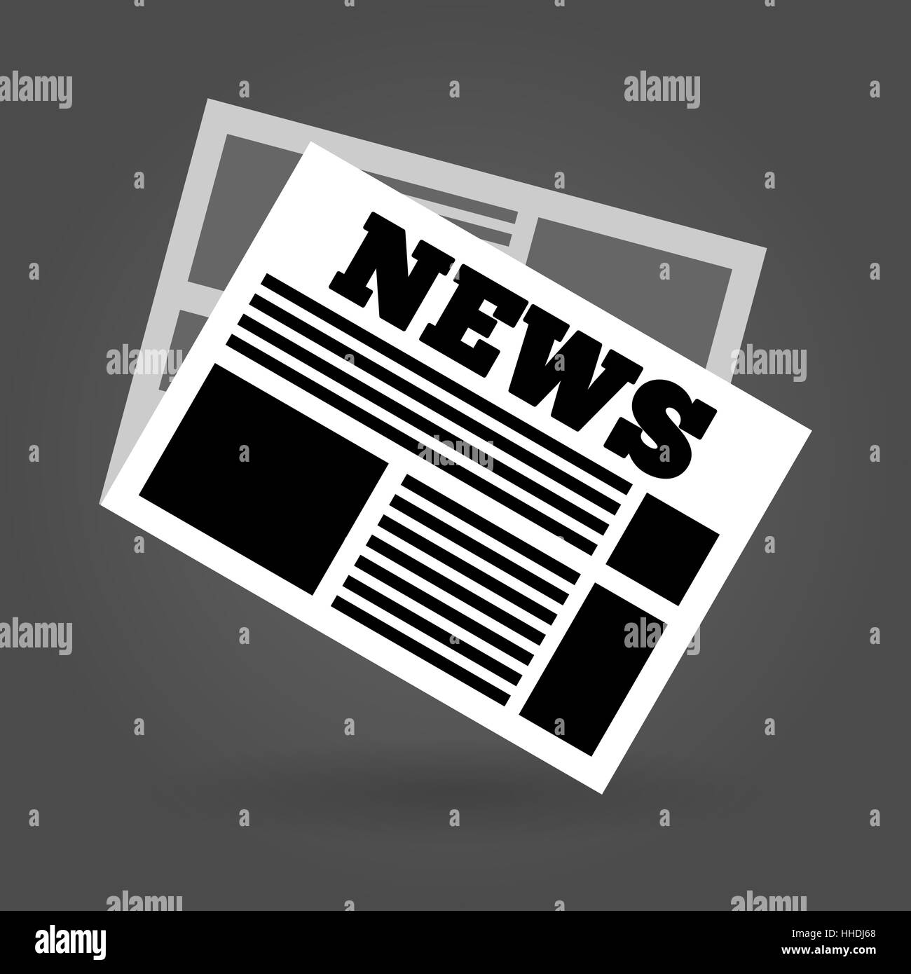 newspaper, journal, news, icon, daily, publication, pictogram, symbol ...