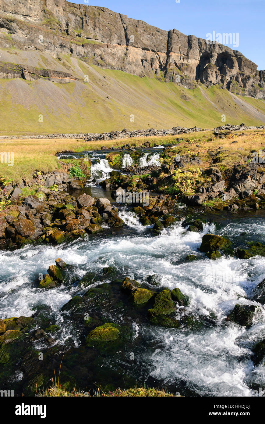 summer, summerly, iceland, island, colors, colours, river, water, isle ...