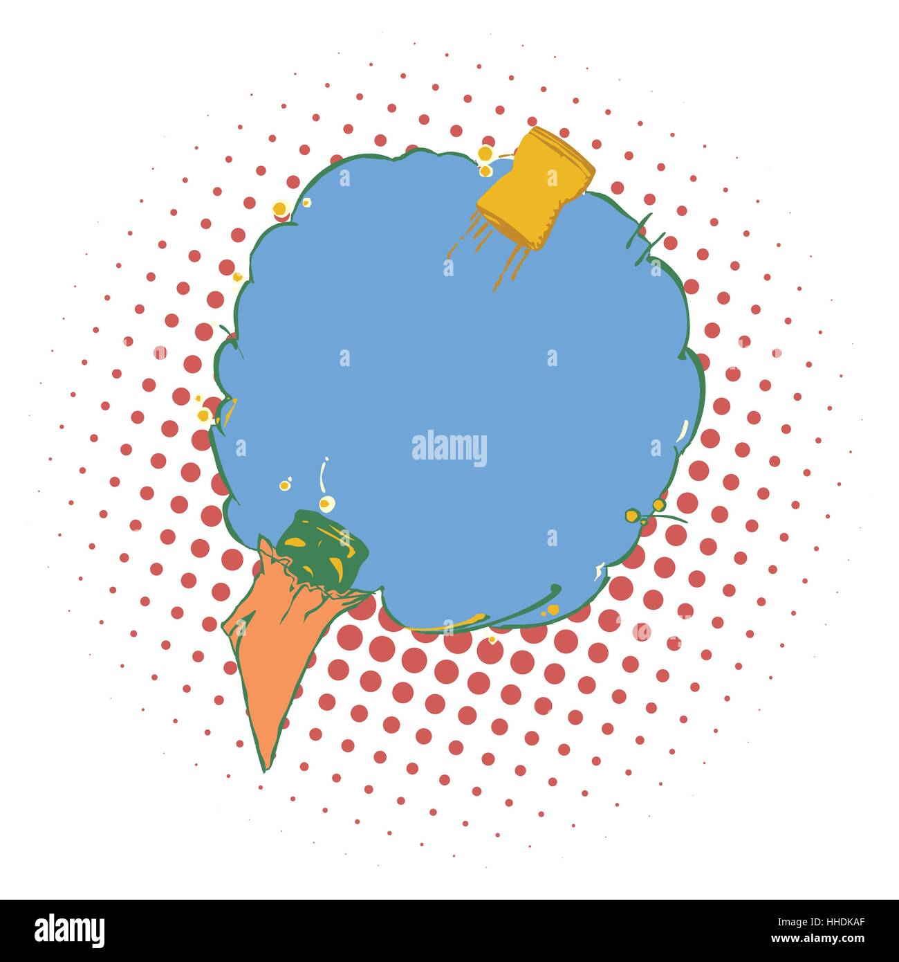 Pop open Stock Vector Images - Alamy
