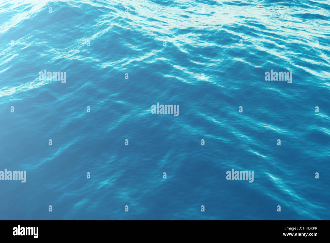 Blue water background with ripples, sea, ocean wave low angle view ...
