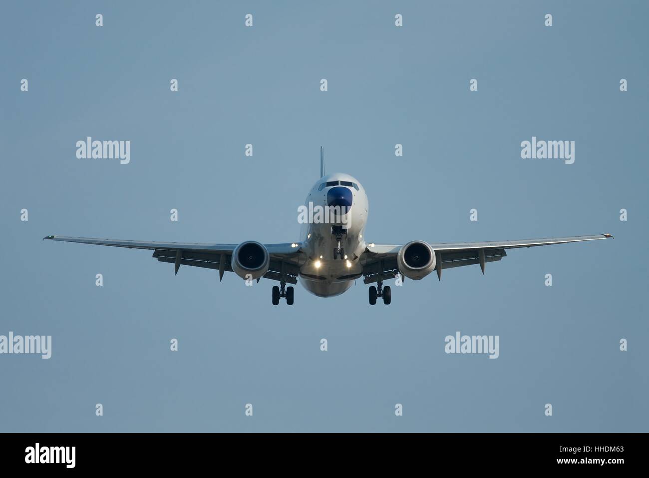 blue, clear, air, firmament, sky, aircraft, aeroplane, plane, airplane ...