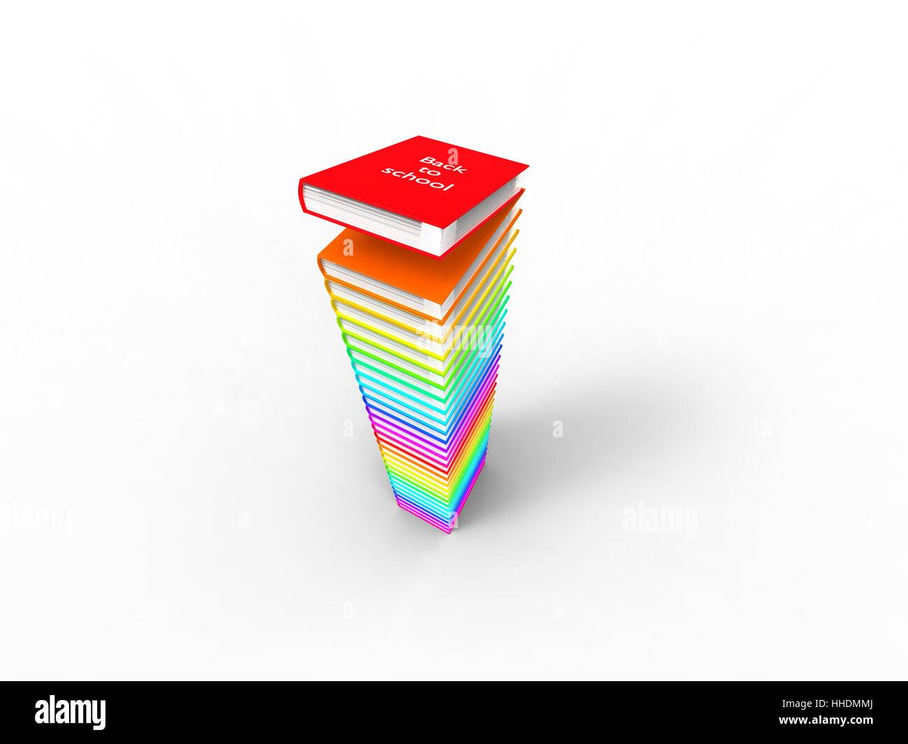 study, blue, education, isolated, colour, model, design, project ...