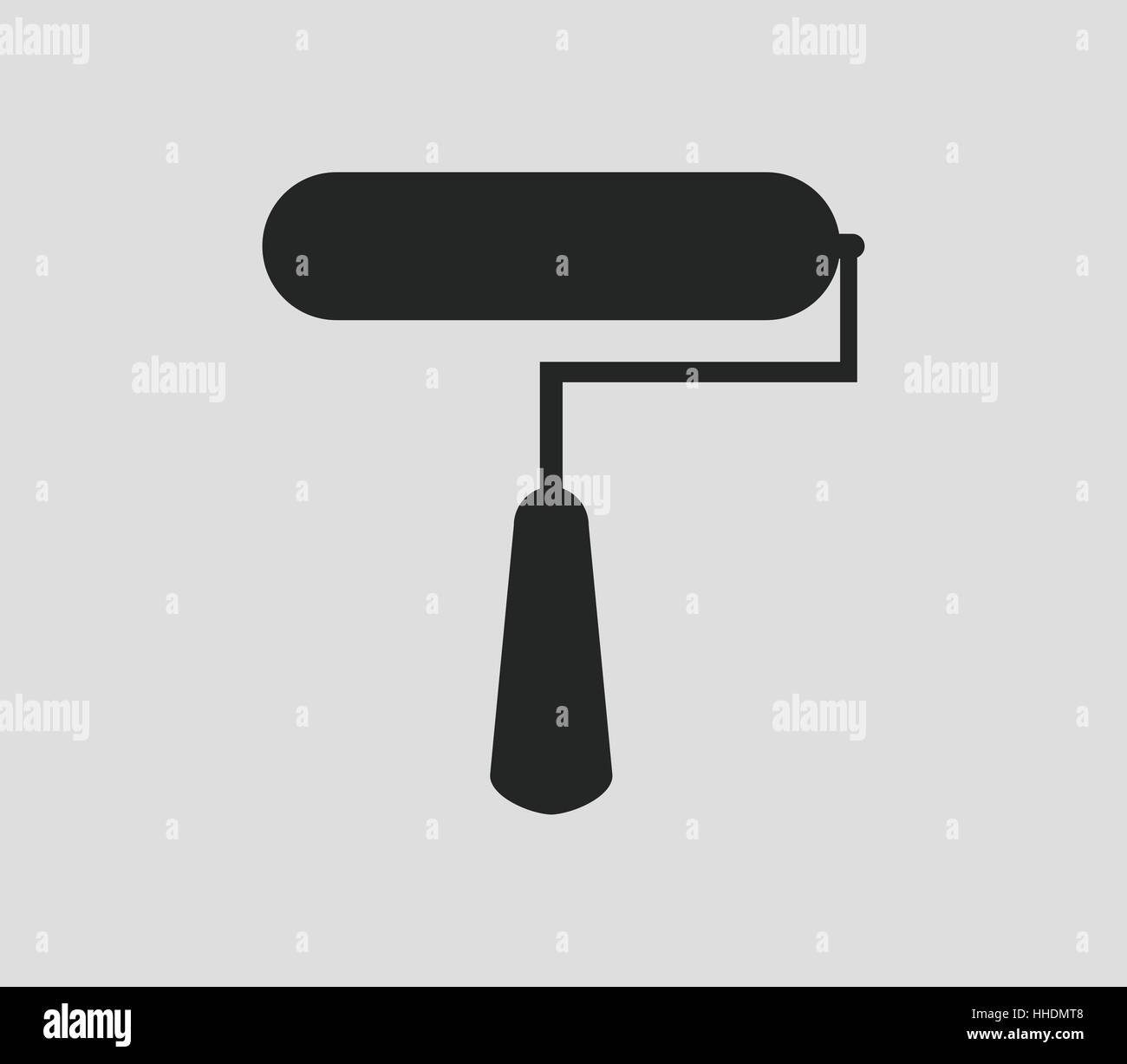 Roll icon to paint Stock Vector Image & Art - Alamy