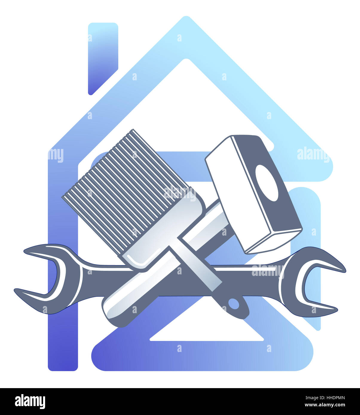 House caretaker Cut Out Stock Images & Pictures - Alamy