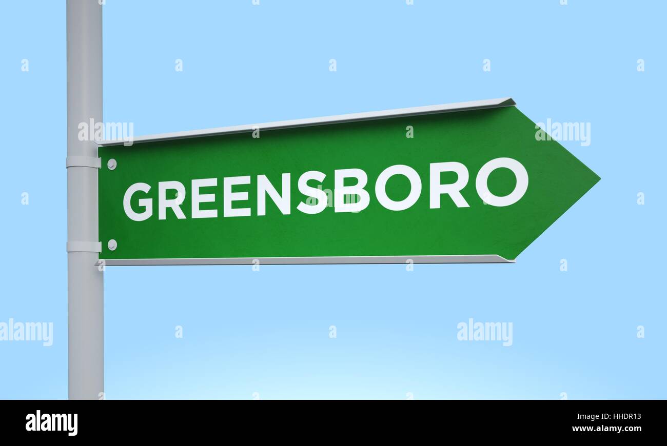 3d rendering Green signpost Stock Photo - Alamy