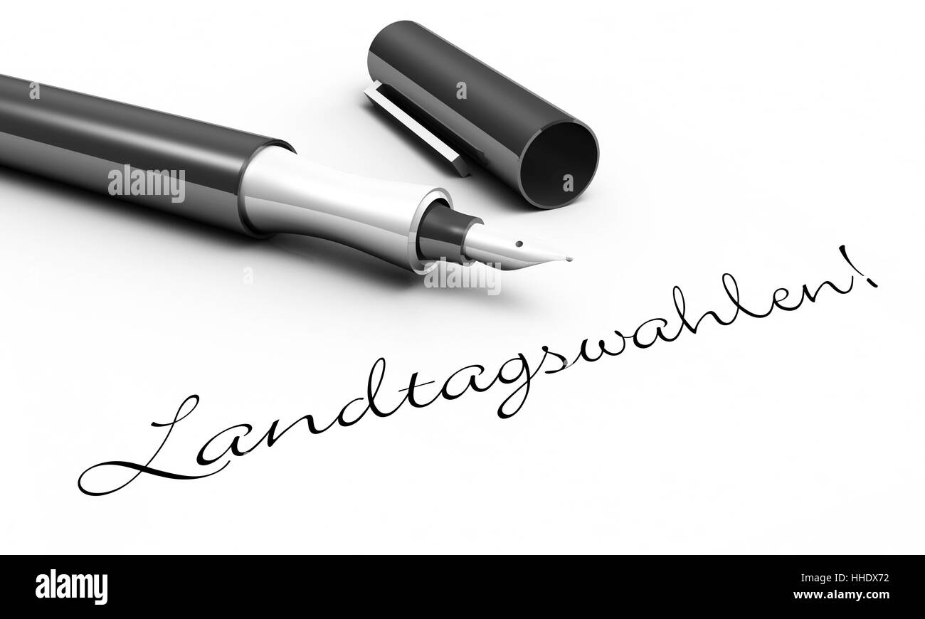 State elections campaign Black and White Stock Photos & Images - Alamy