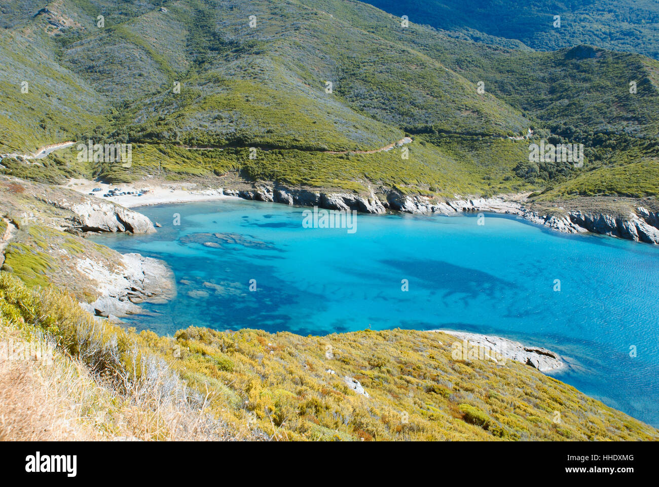 beach, seaside, the beach, seashore, corsica, island, french, clear ...