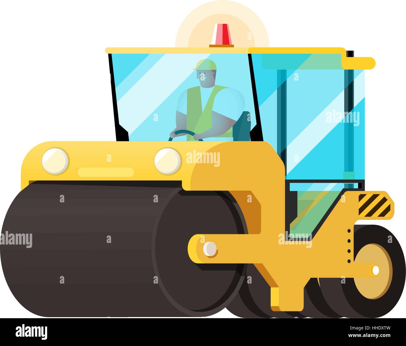 Compactor truck Stock Vector Images - Alamy