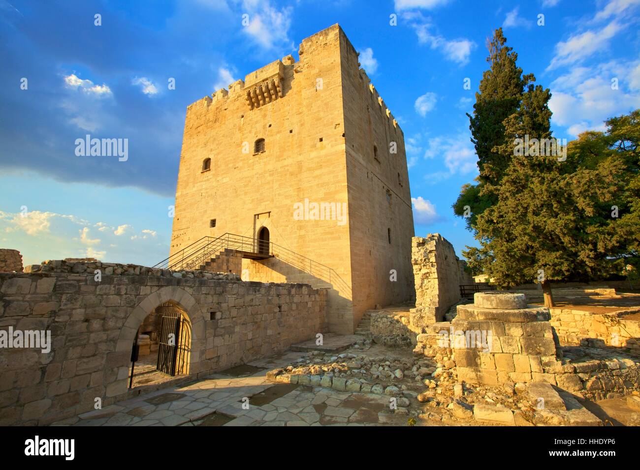 Kolossi Castle, Kolossi, Cyprus, Eastern Mediterranean Stock Photo - Alamy