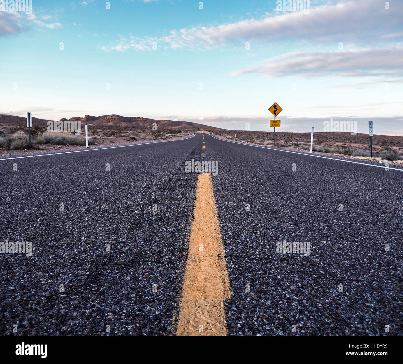 High way street in Page, Arizona Stock Photo - Alamy