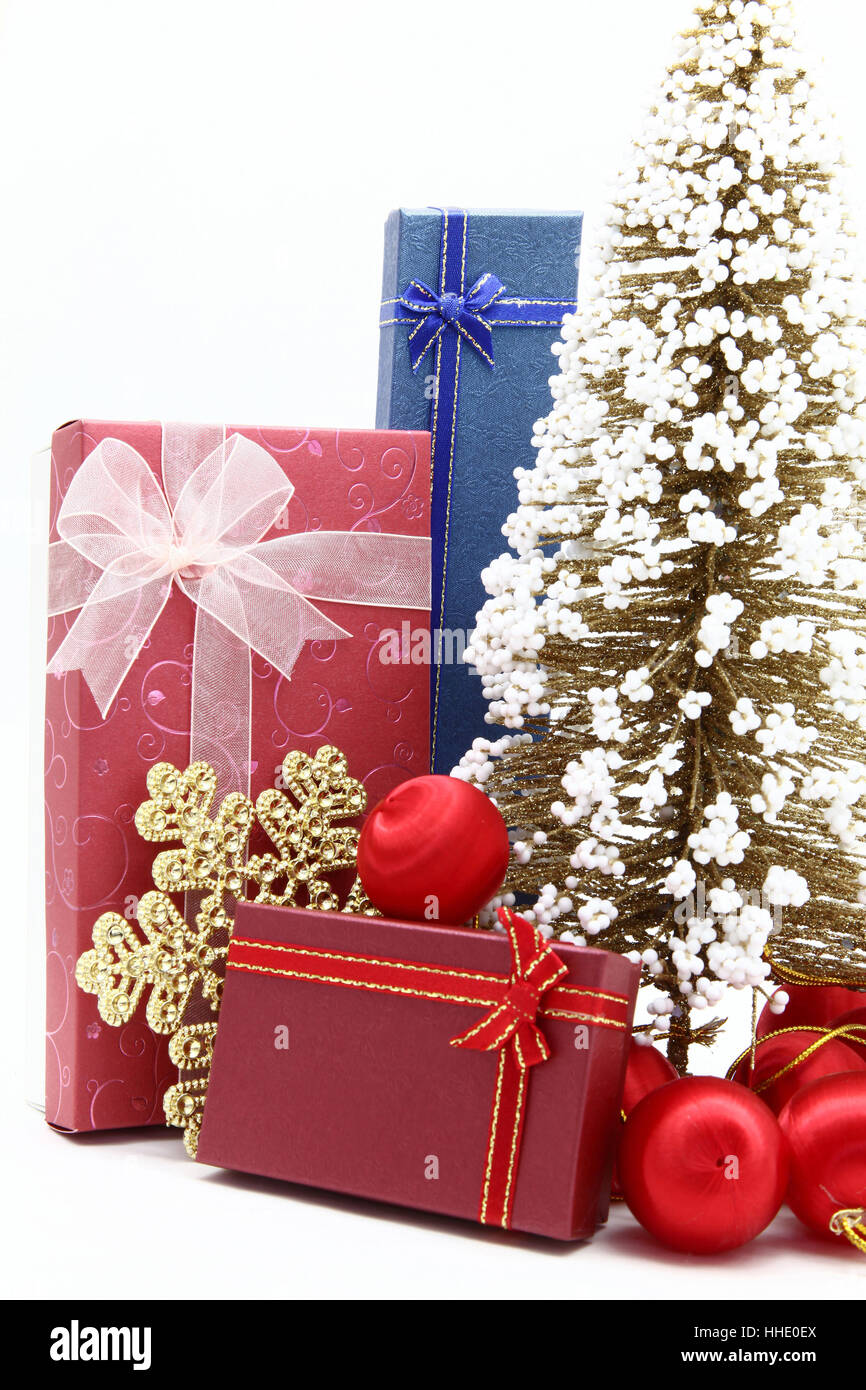 close, present, greeting, object, isolated, holiday, colour, tree ...