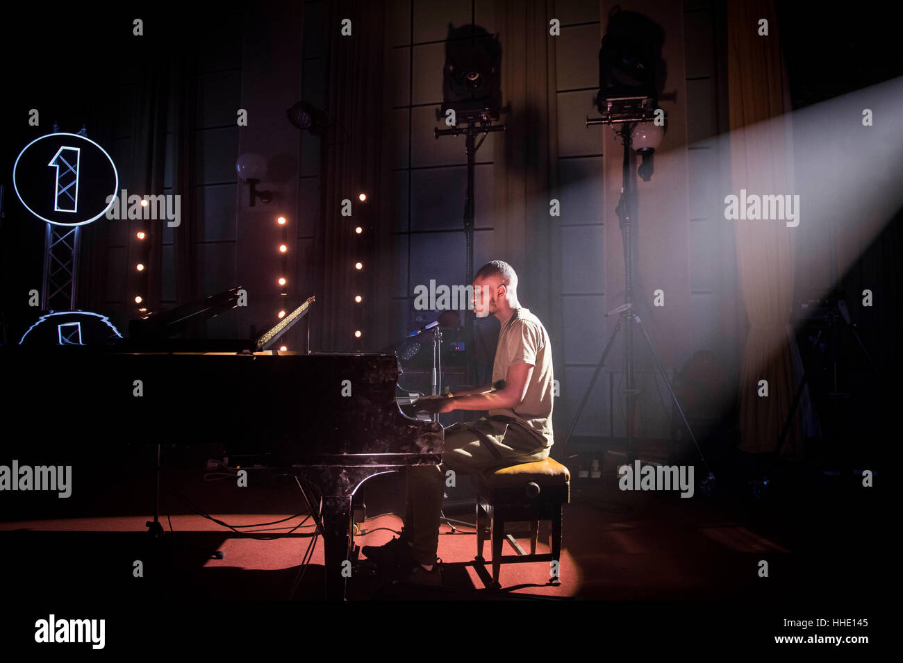 Dave (Dave Santan) performs live at Radio 1's Future Festival live ...