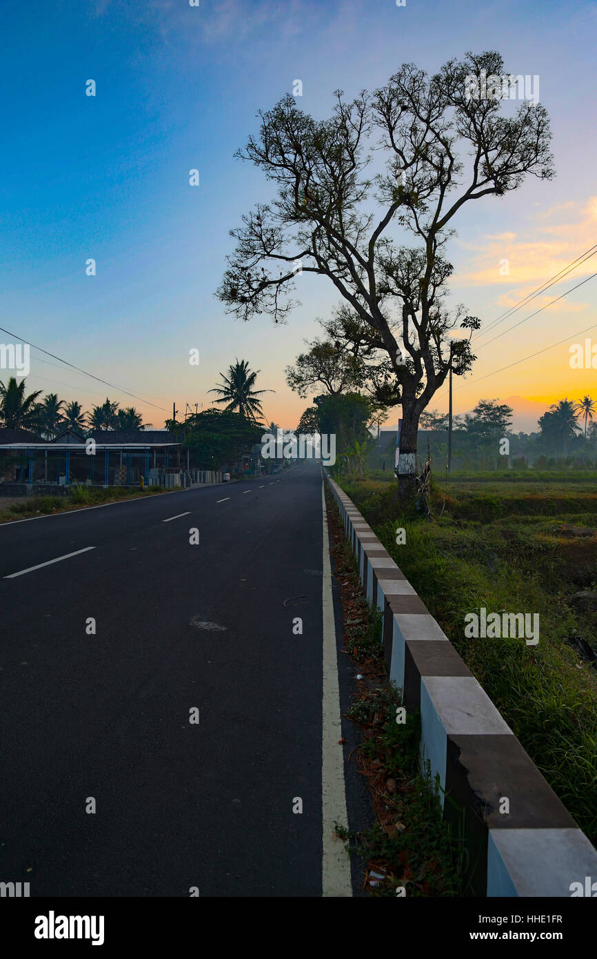 Java road hi-res stock photography and images - Alamy
