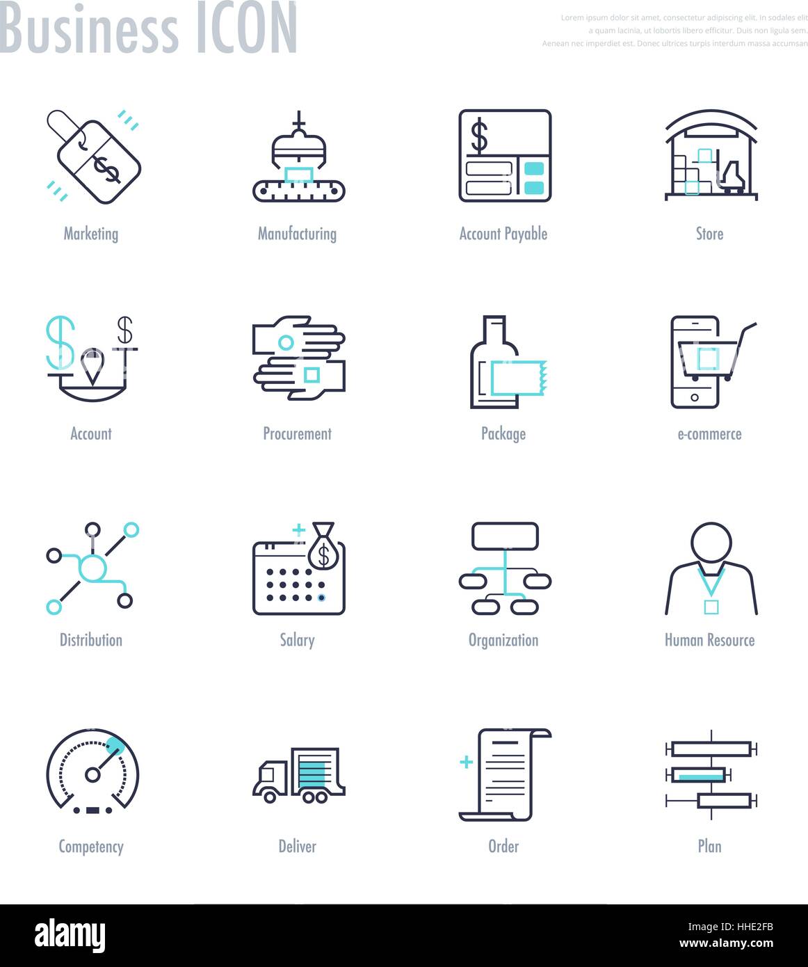 Business Activity Icons