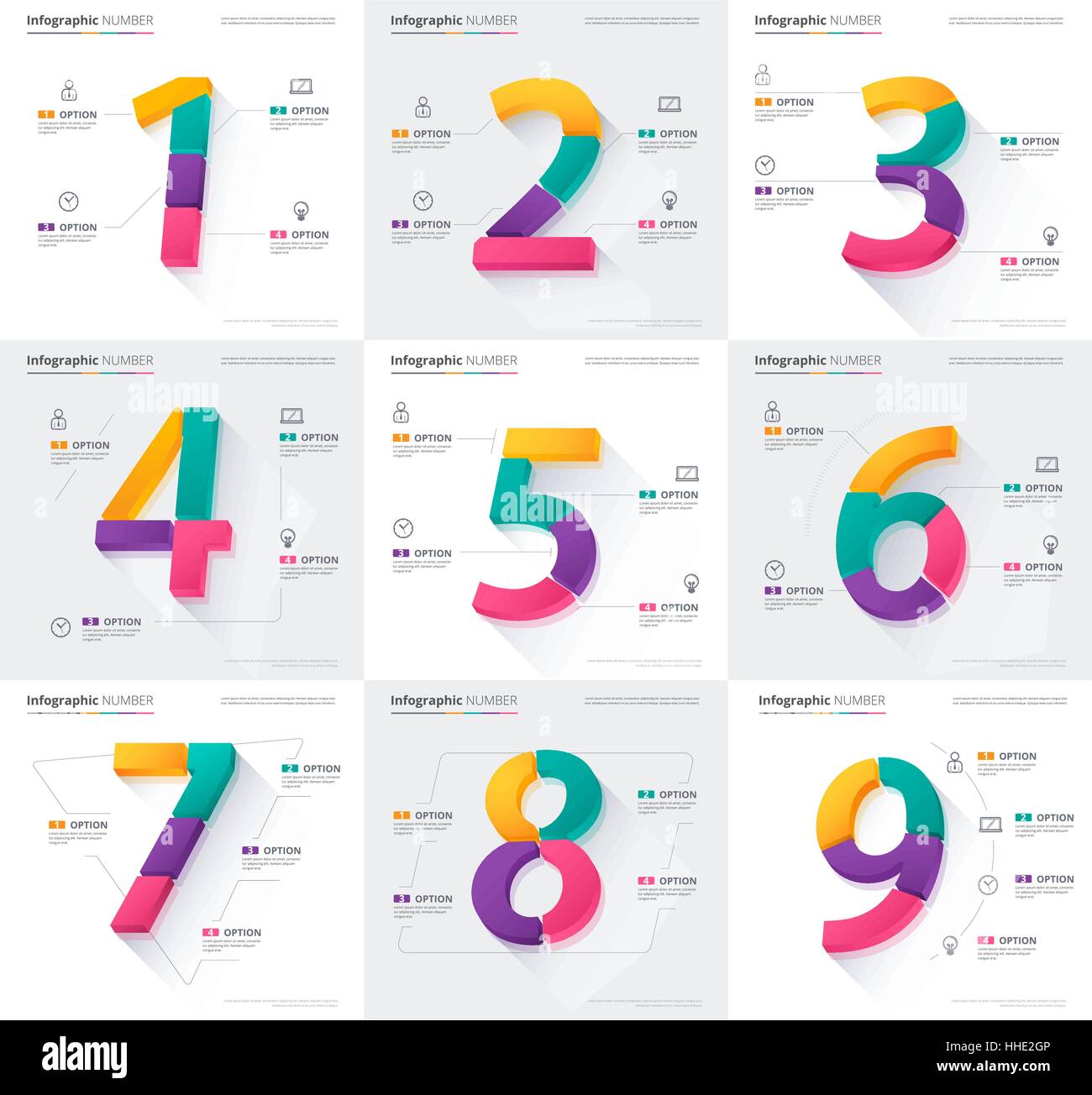 Stock count Stock Vector Images - Alamy