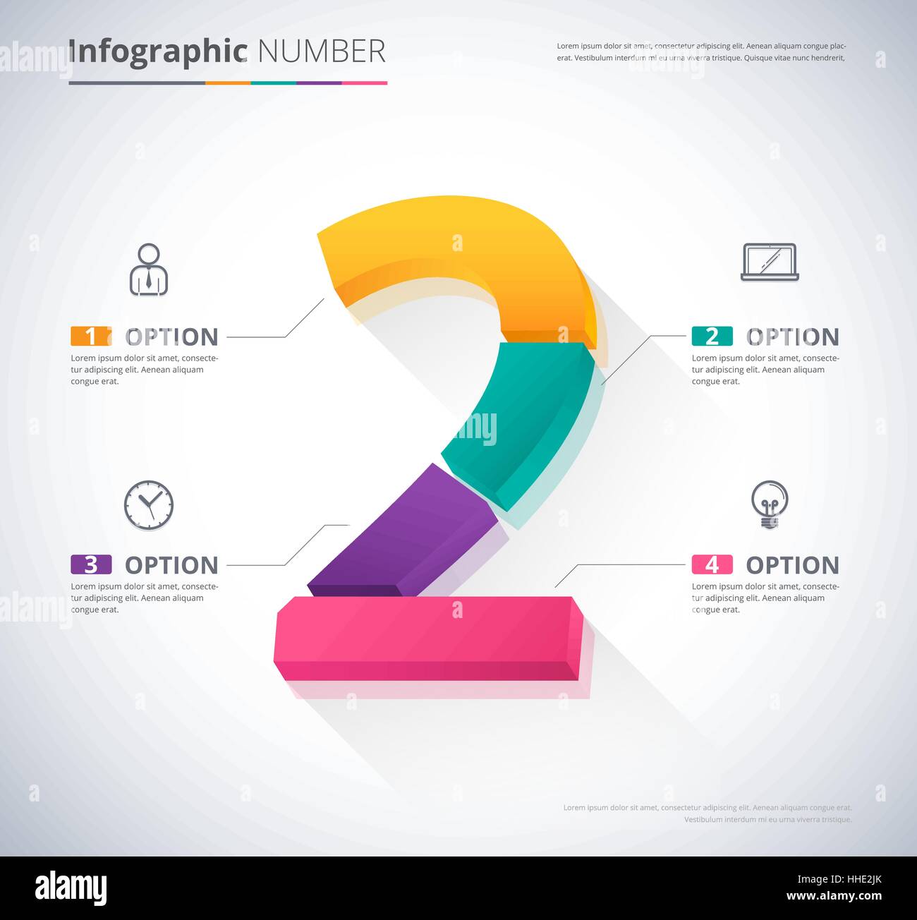 Template infographic 2 Stock Vector Images - Alamy
