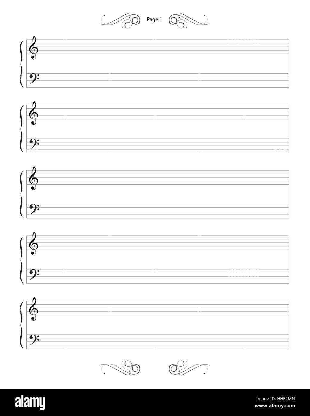 Music Paper Printable