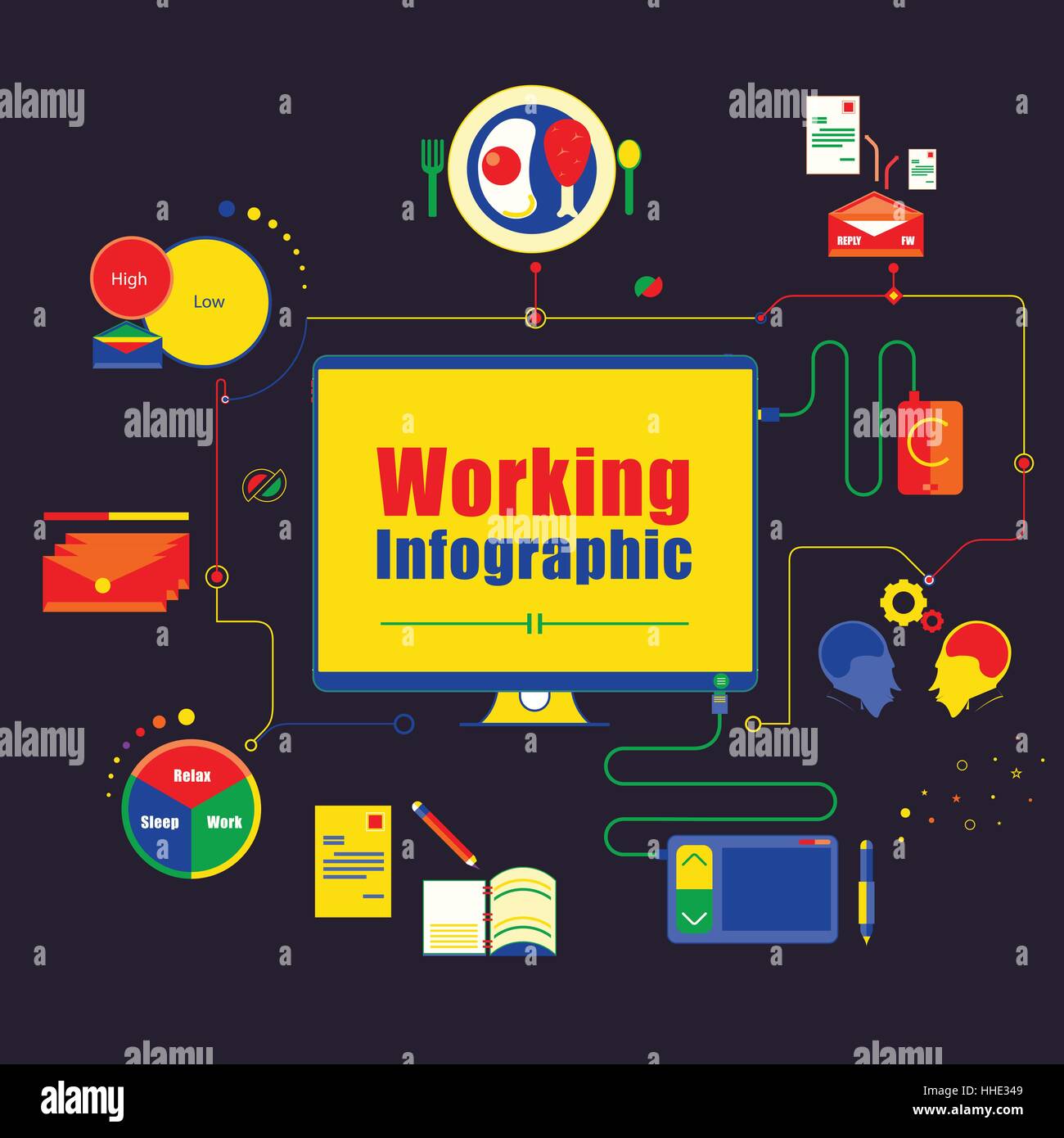 Infographics element Stock Vector Images - Alamy