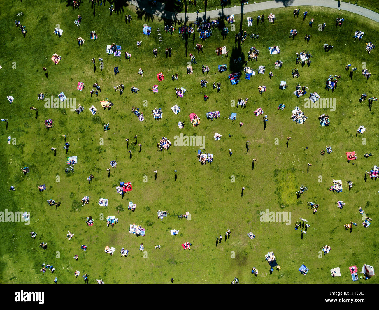 Overhead northern california hi-res stock photography and images - Alamy