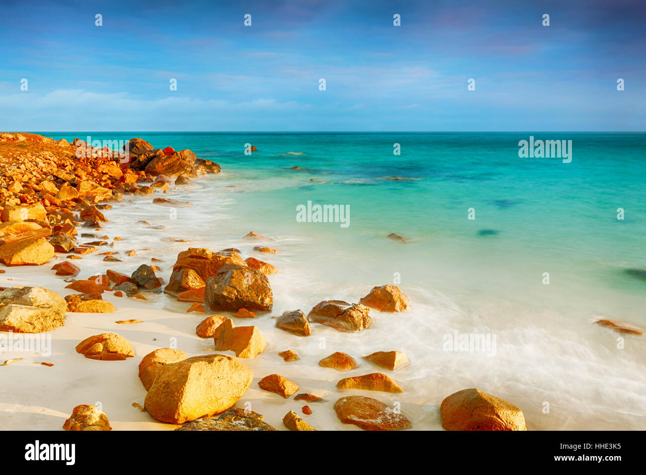 stone, beach, seaside, the beach, seashore, rock, dawn, landscape ...