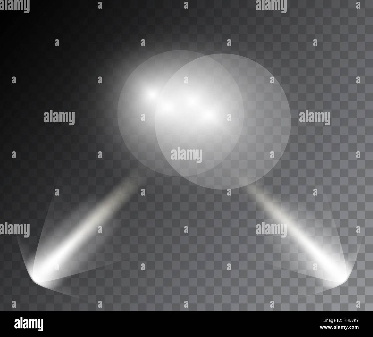 Cinema projector beam Stock Vector Images - Alamy