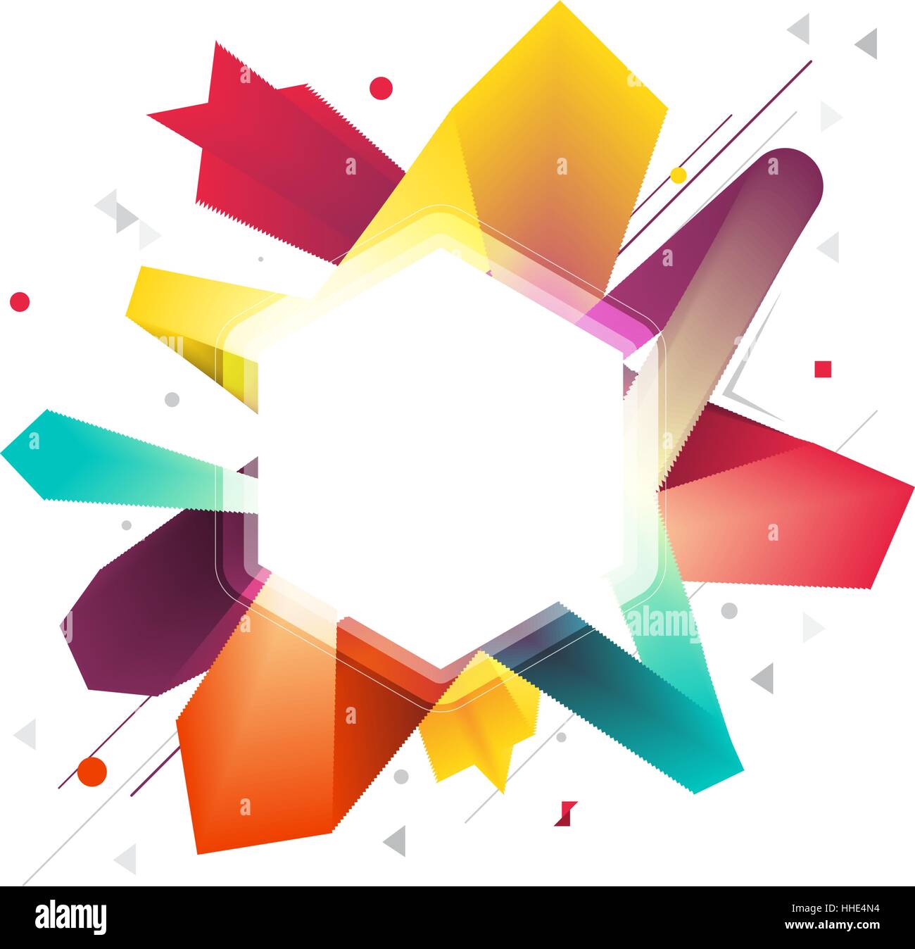 Color from center Stock Vector Images - Alamy