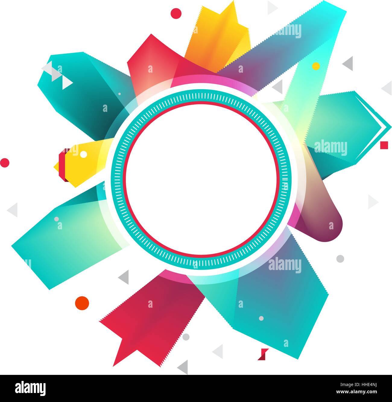 Color from center Stock Vector Images - Alamy