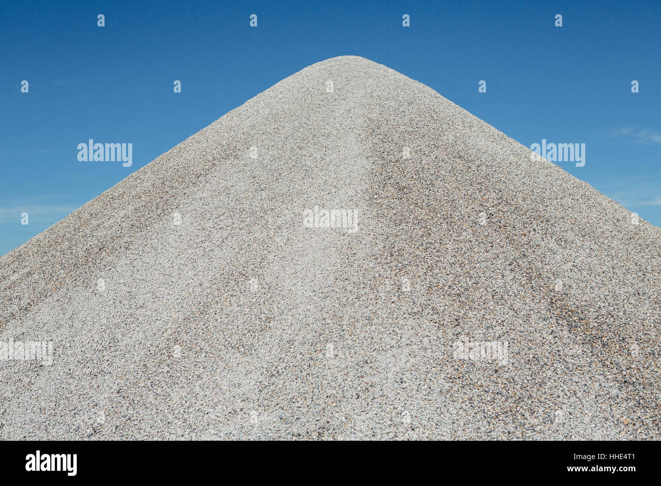 Gravel pile in desert, near Wendover, Utah Stock Photo - Alamy