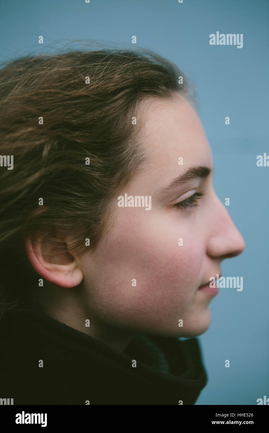 Portrait of thirteen year old teenage girl Stock Photo - Alamy