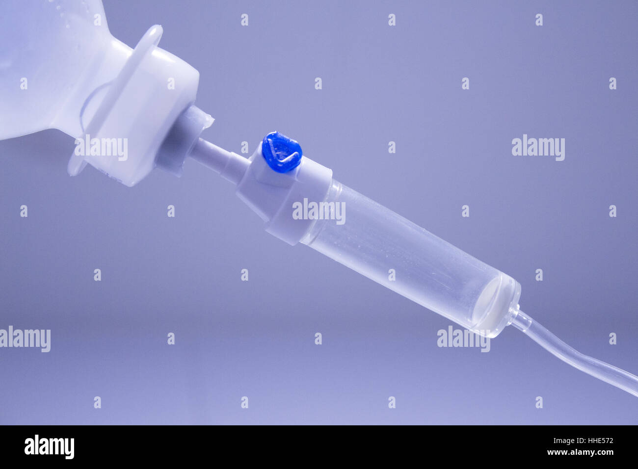 Physiological serum for hospital use Stock Photo - Alamy