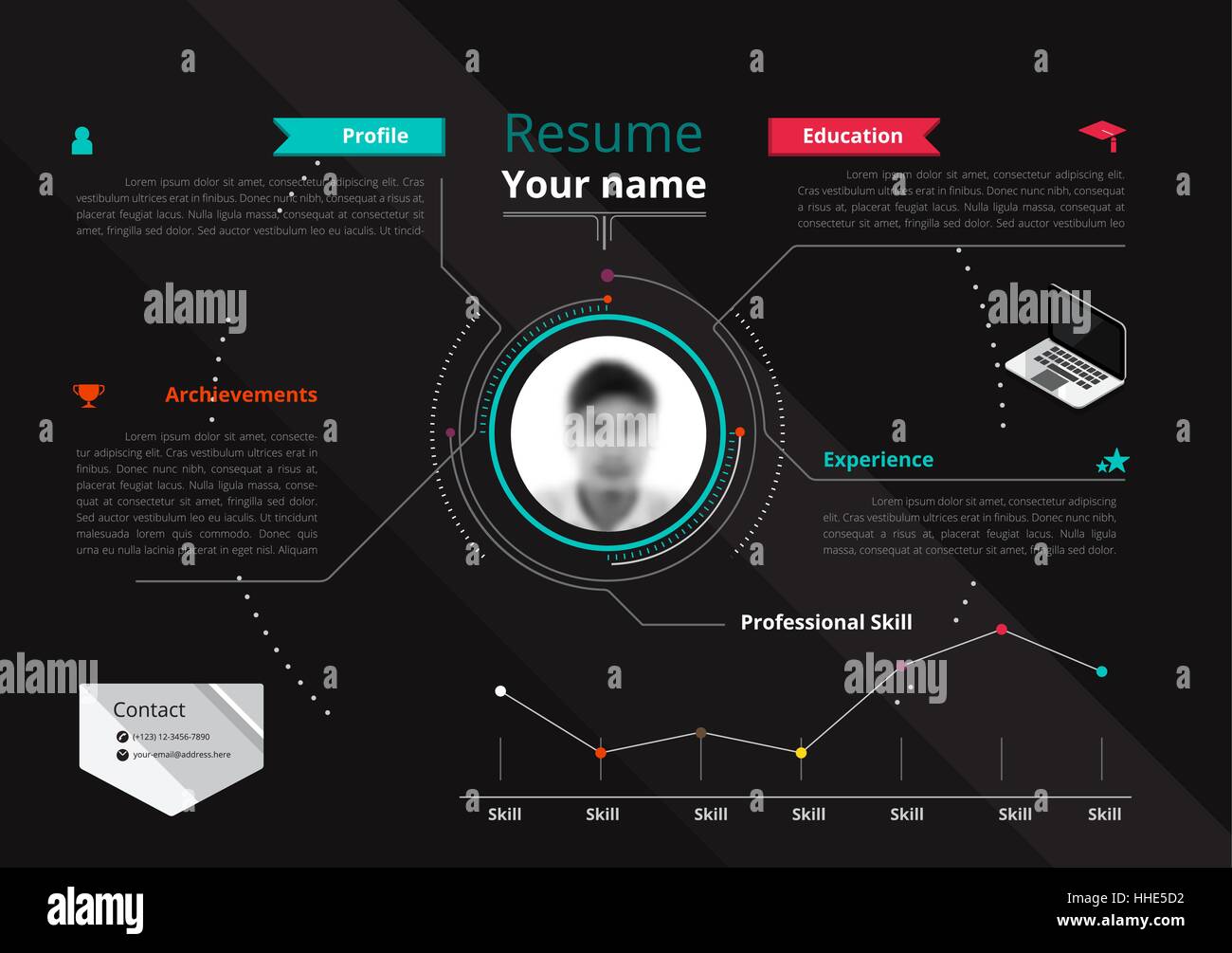 Cv resume hi-res stock photography and images - Alamy