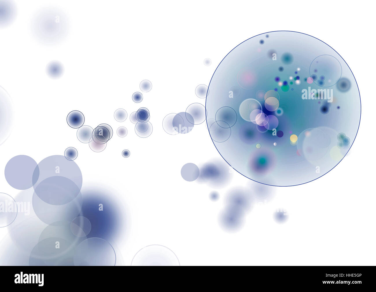 illustration, abstract, structures, cells, enzymes, germs, protein, motion Stock Photo - Alamy