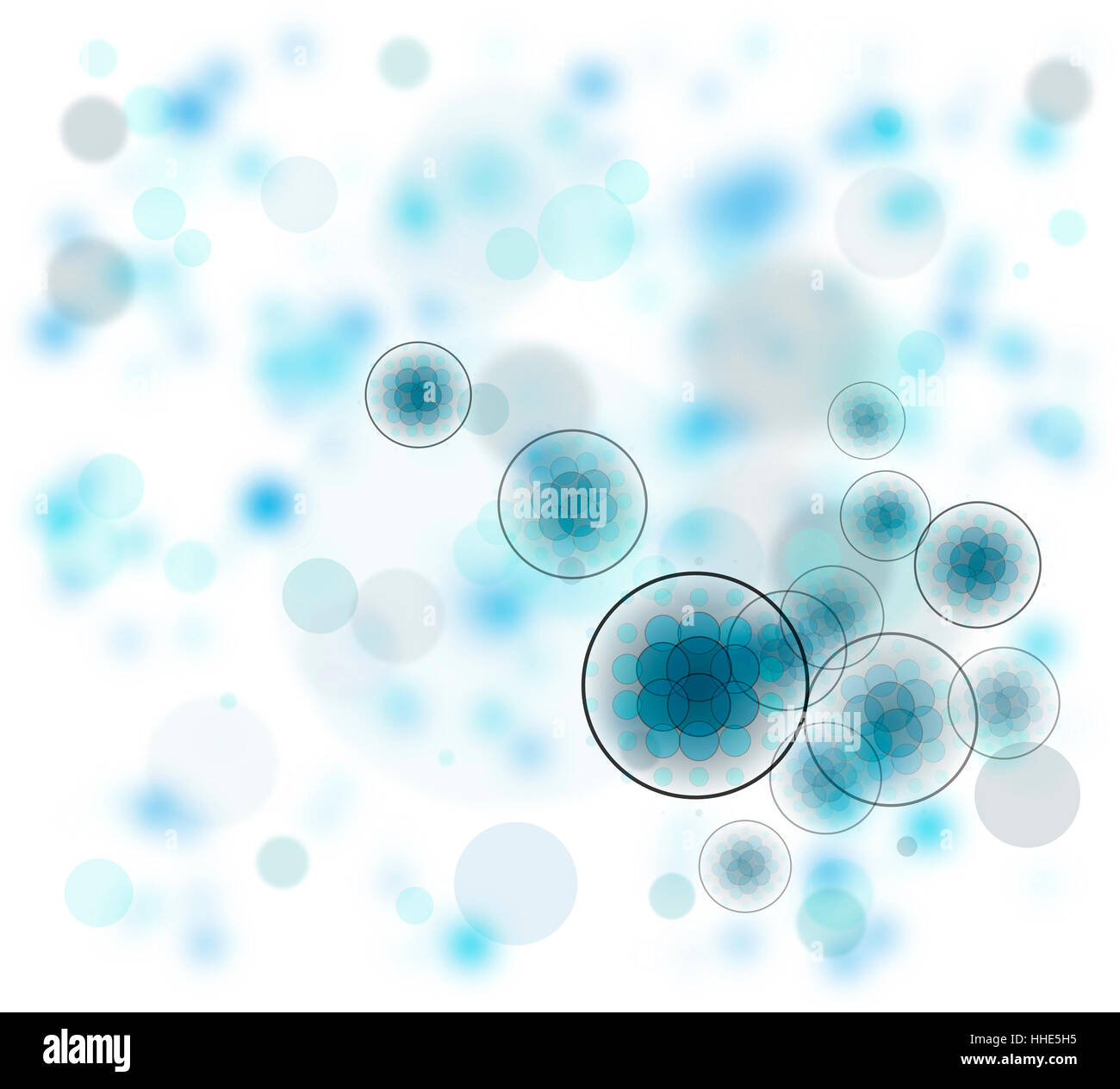 illustration, abstract, structures, cells, enzymes, germs, protein, motion Stock Photo - Alamy
